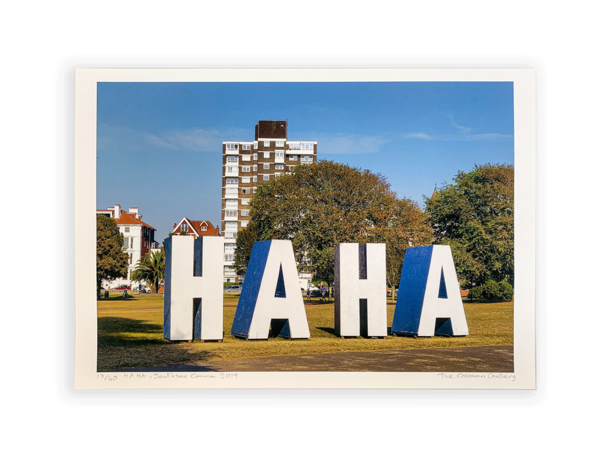 Aspex Portsmouth HAHA, Southsea Common Print, The Caravan Gallery ...